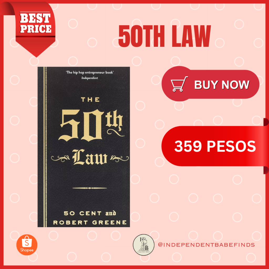 50th LAW BY ROBERT GREENE Soft Cover | Shopee Philippines