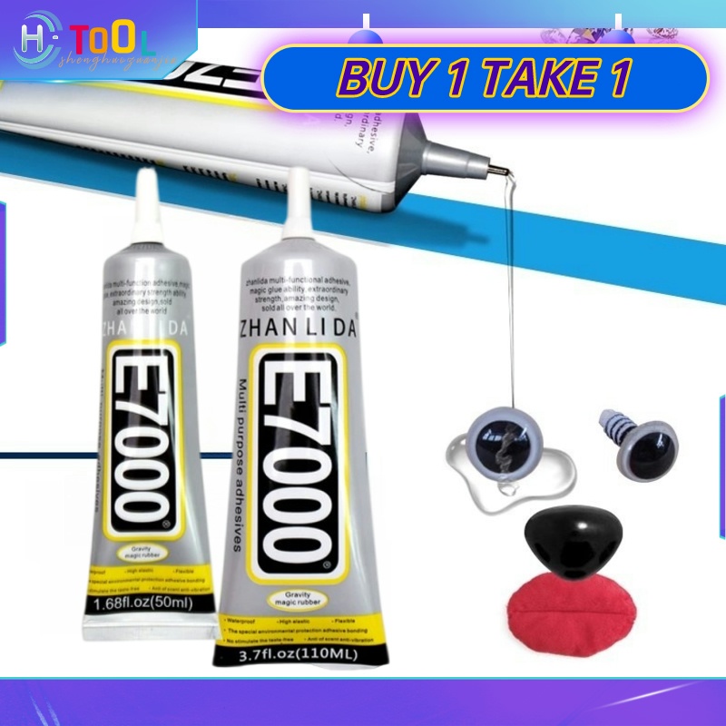 E7000 Zhanlida Fabric Glue Multi-Purpose Adhesive Glue | Shopee Philippines