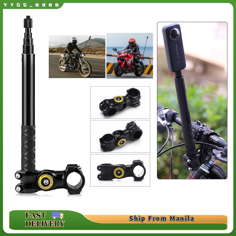 Motorcycle Camera Mount Holder Bike Bicycle Handlebar Bracket With ...