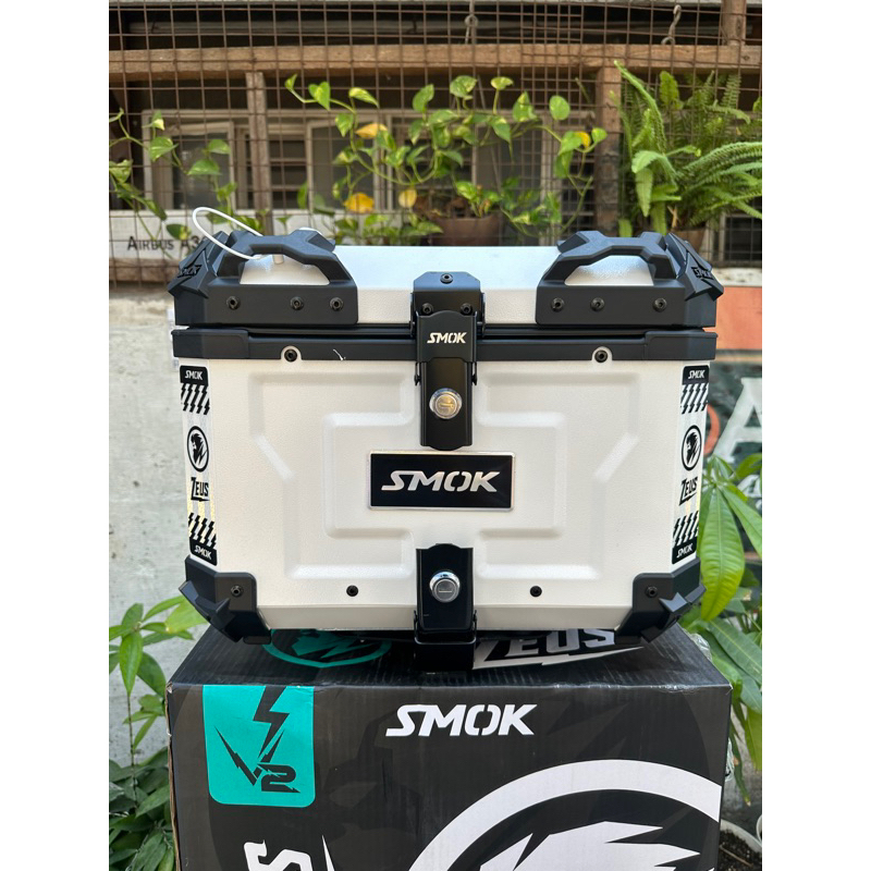 SMOK ALLOY TOP BOX 28L,35L, 45L & 55L Anti-scratch with FREE backrest ...