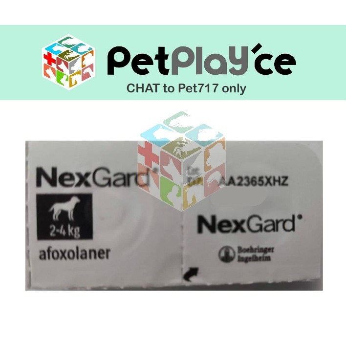 Nexgard Spectra Anti Tick & Flea with Sticker for DOGS by BI Chewable ...