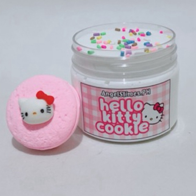 Hello Kitty Sanrio Cute Cookie DIY Clay Scented Slime Toy for Kids ...