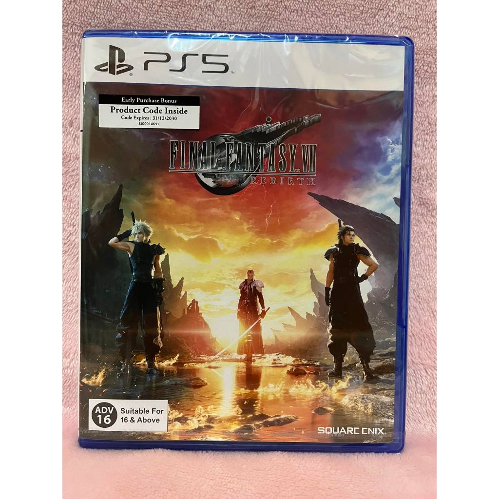 Final Fantasy VII Rebirth PS5 - Playstation 5 (Brand New) (R3) | Shopee ...