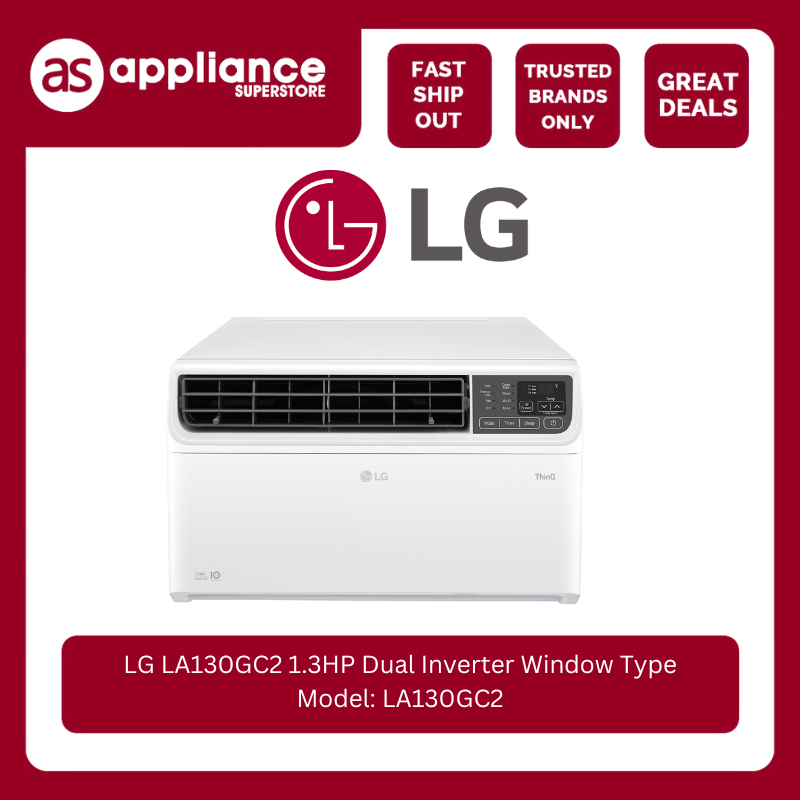 LG LA130GC2 1.3HP Dual Inverter Window Type | Shopee Philippines
