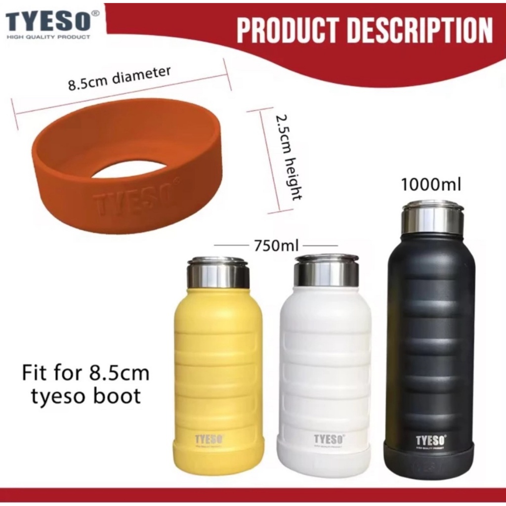 Tyeso Protective Silicone Boot Caterpillar Tumbler Boot Tumbler ...