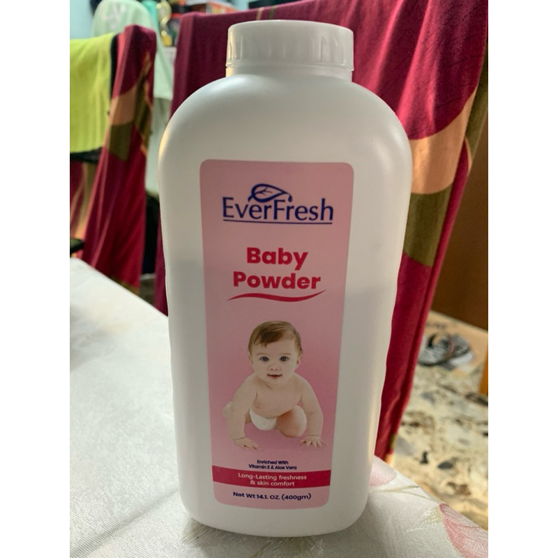 EVER FRESH BABY POWDER 400g Imported from Singapore | Shopee Philippines