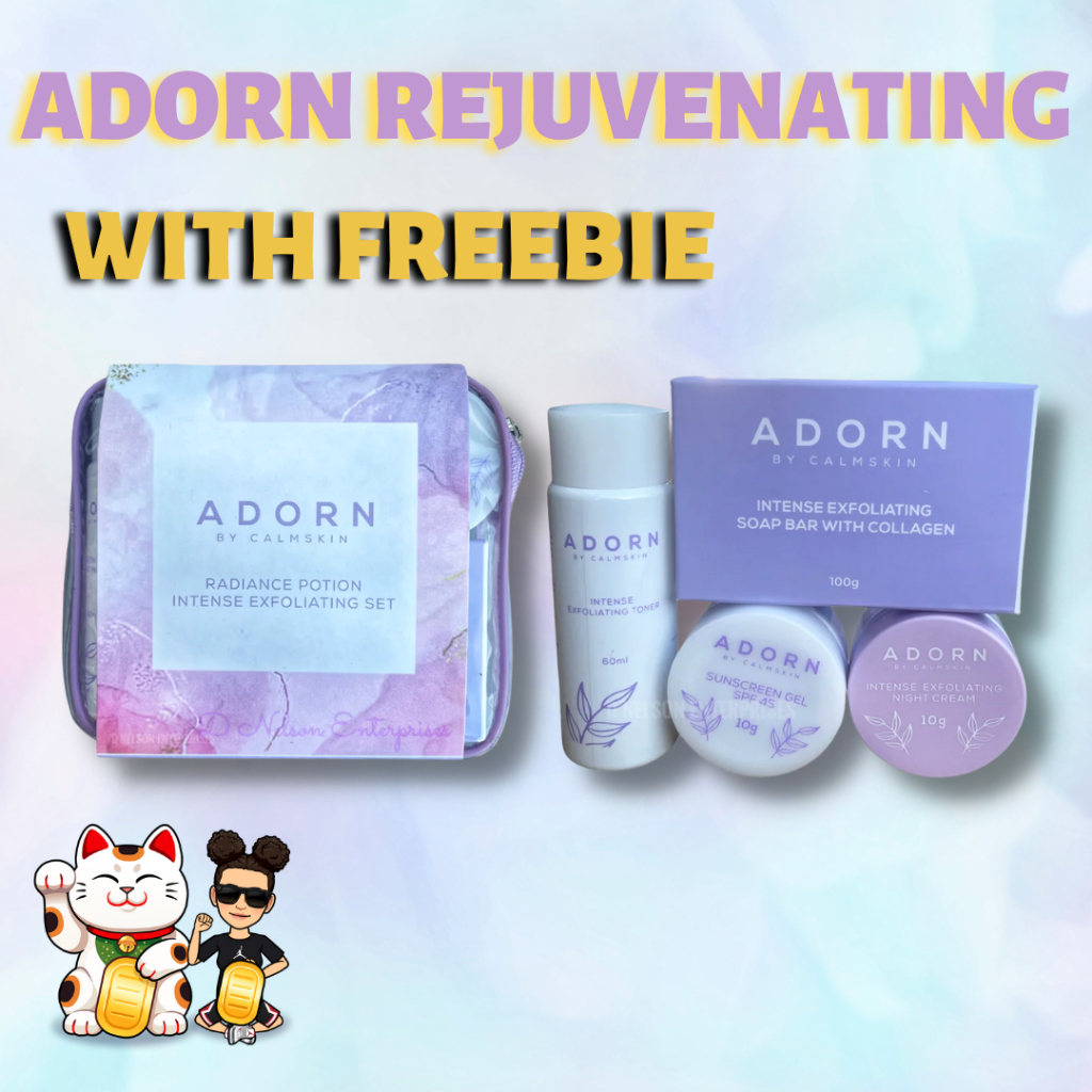 Adorn by Calmskin Radiance Potion Intense Exfoliating Set | Shopee ...