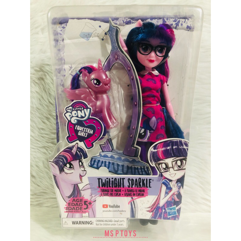 MY LITTLE PONY - Equestria Girls Through the Mirror: TWILIGHT SPARKLE AND PONY Doll | Shopee ...