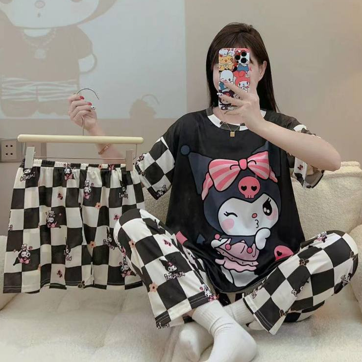 New 3in1 Korean cotton sleepwear Short/nightwear/pajama/loungewear set ...