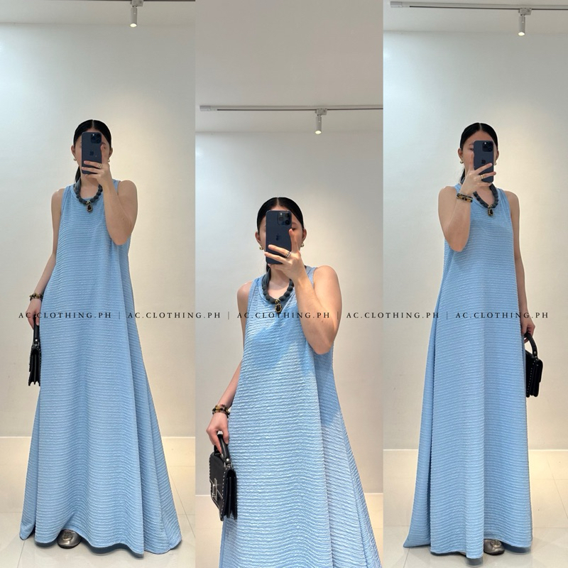CELESTINE BARK CASUAL MAXI | Shopee Philippines
