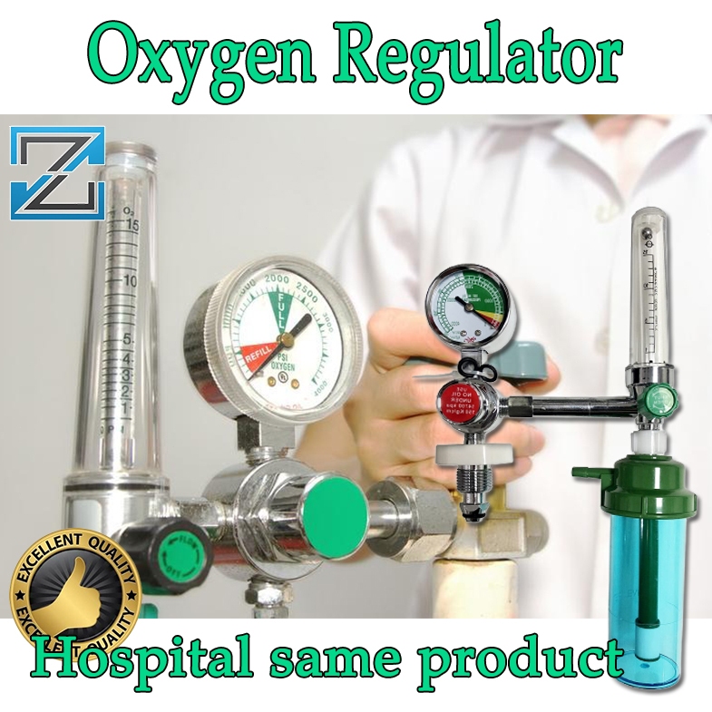 Oxyplus Medical Oxygen Regulator Set With Nasal Cannula Regulator ...