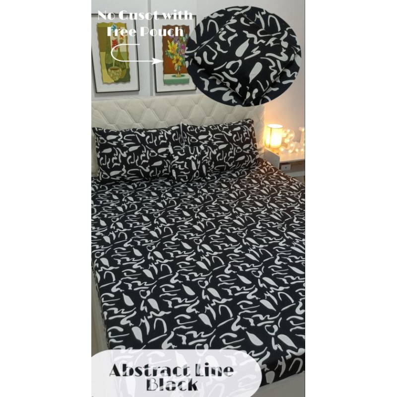 NO LUKOT NO GUSOT BEDSHEET SET with FREE POUCH | Shopee Philippines