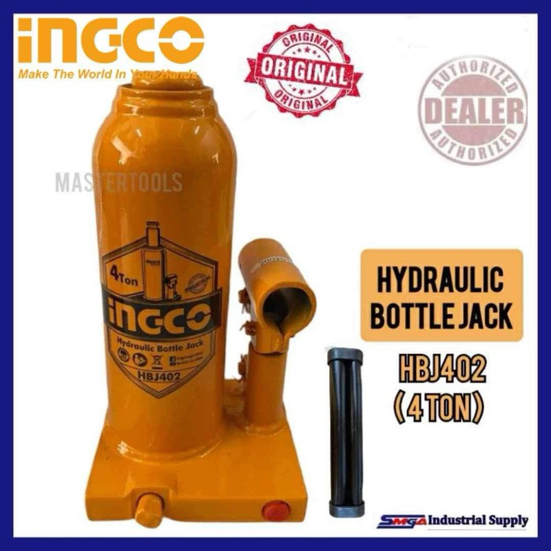 Ingco Hydraulic Bottle jack 4 tons | Shopee Philippines