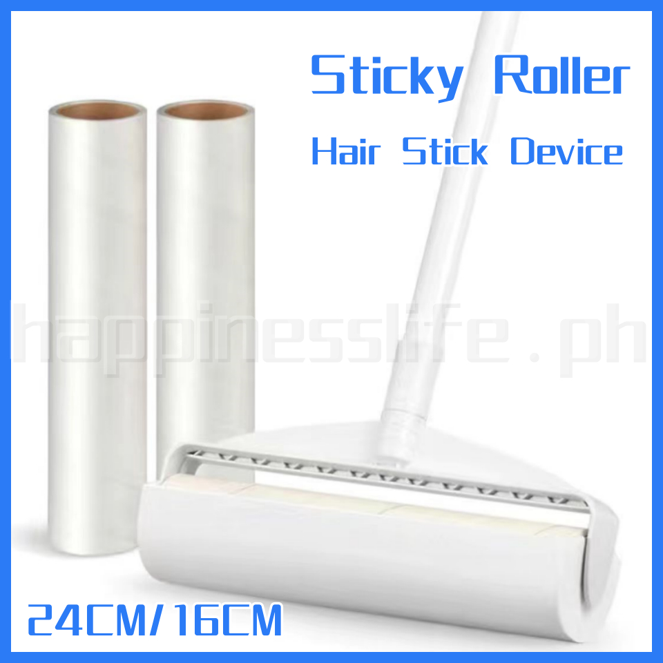Lengthened Sticky Lint Roller Clothes Dust Remover Portable Pet Hair ...
