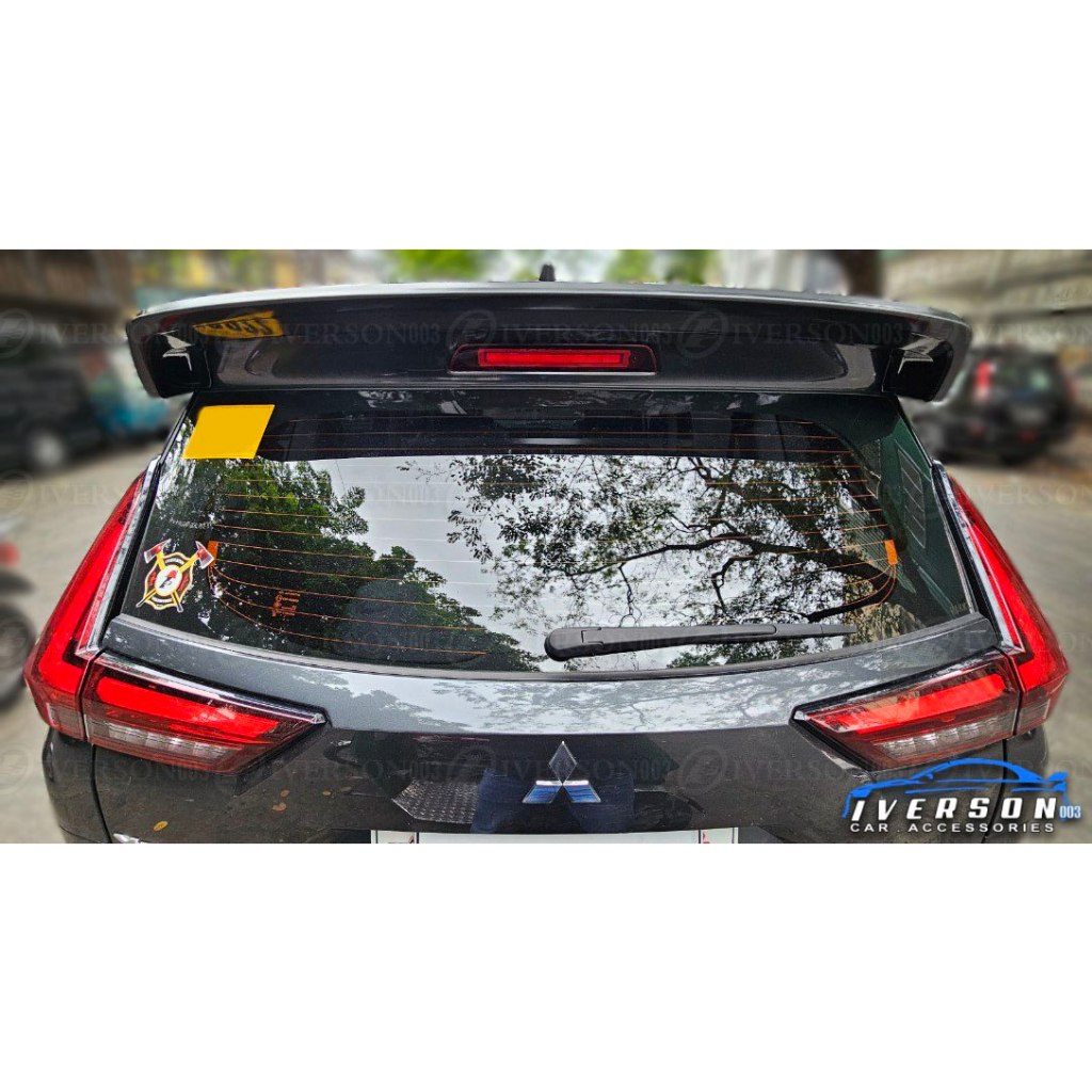 Graphite Gray Metallic Rear Spoiler for Mitsubishi Xpander Cross ...