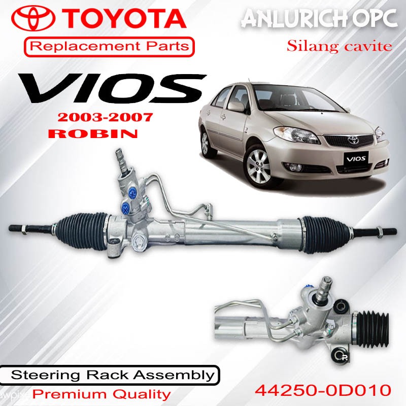 Steering Rack Assy Rack and Pinion Assy TOYOTA VIOS ROBIN 2003-2007 ...