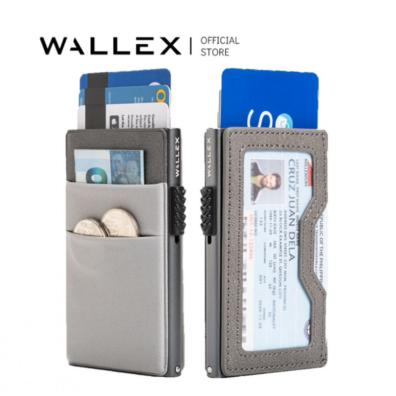 Wallex 1 Pop Up Slim RFID Blocking Wallet Airtag | Shopee Philippines