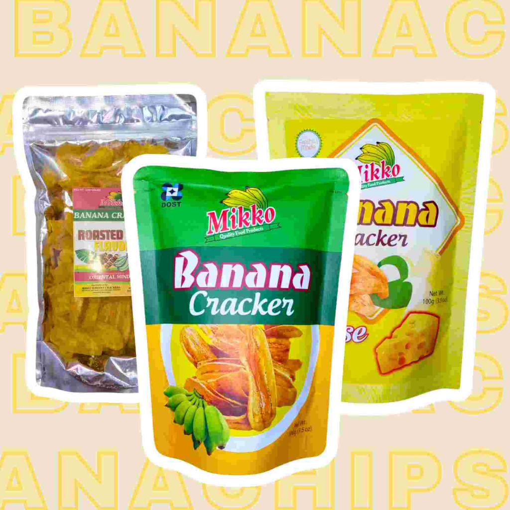 Mikko Banana Chips Crackers New Flavors Delicacies Pasalubong Crisps ...