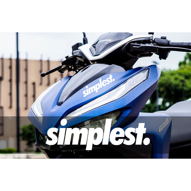 Simplest Cutout Sticker Decal | Shopee Philippines