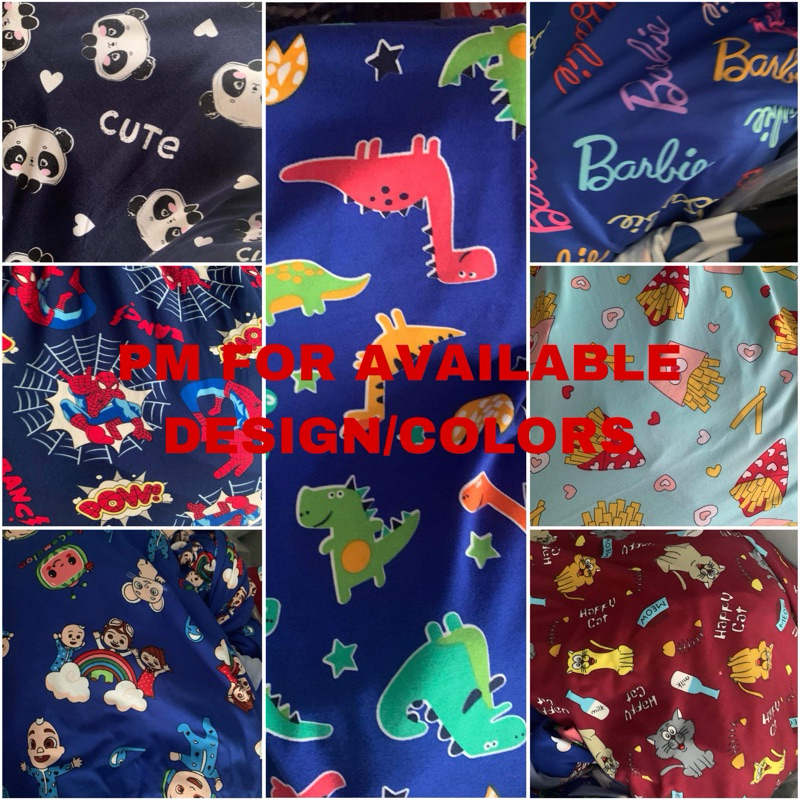 COTTON SPANDEX FABRIC #1 Kids/Princess/Super Hero/Cartoons/Characters ...