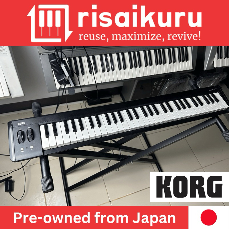 Korg microKEY USB Powered MIDI Controller Keyboard 61 Keys | Shopee ...
