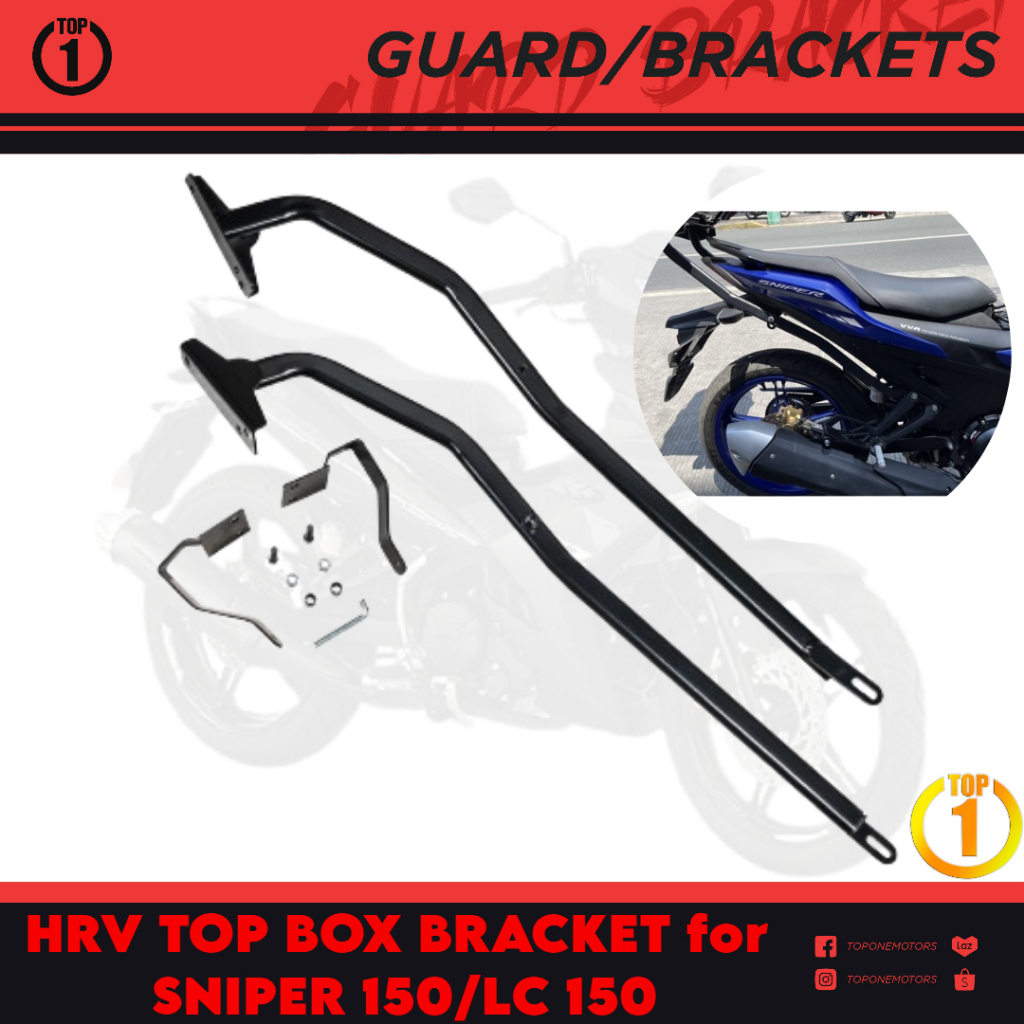 TOP1 Racing HRV Bracket For Yamaha Sniper 150/LC 150 Heavy Duty Bracket ...