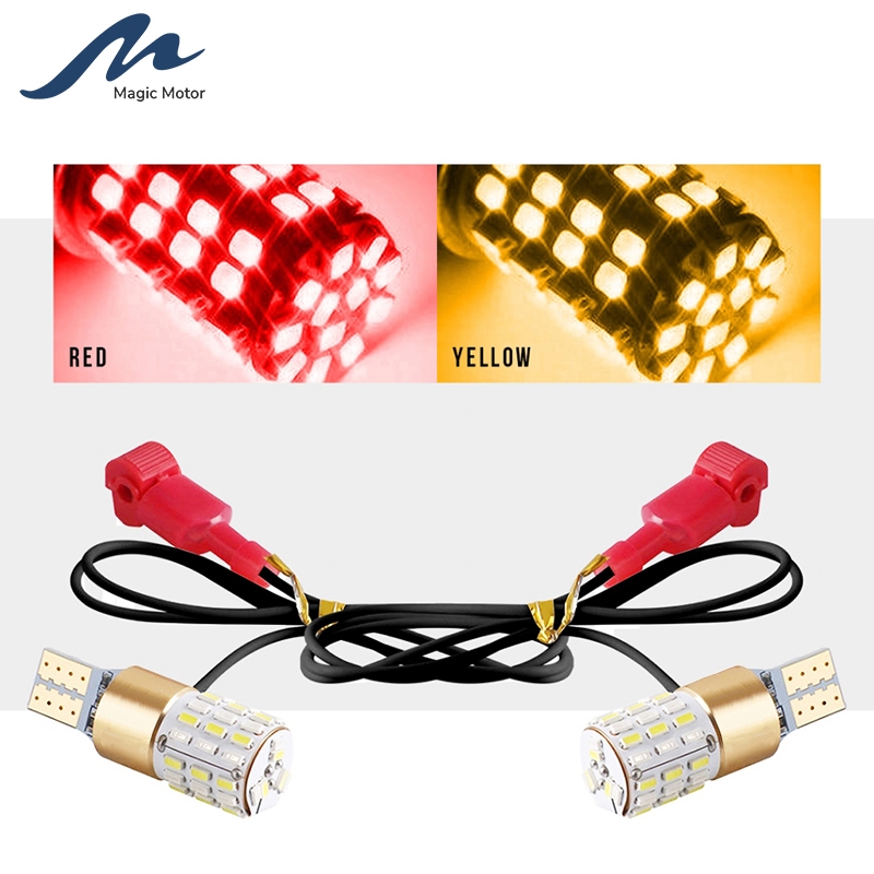 Dual Contact LED Light Dual Mode T15 Signal Light Park Light Suitable ...