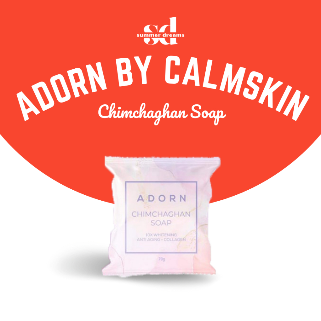 ADORN by Calmskin Chimchaghan Whitening Soap 70g | Shopee Philippines