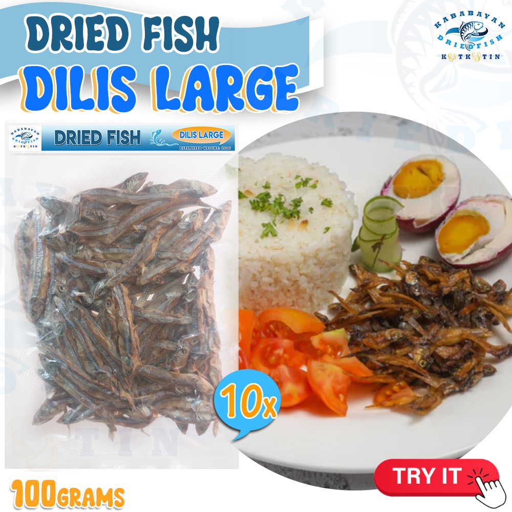 Dried Fish Dilis Large 1 kilo / Dried Anchovies / Gourmet Dried Fish ...