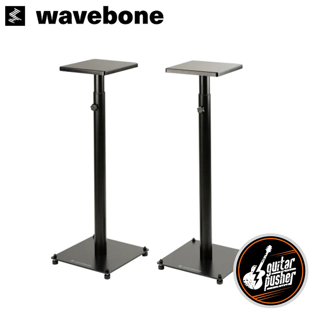 Wavebone Grand Gemini Floor-Standing Studio Monitor Stand (2pcs.) Black | Shopee Philippines