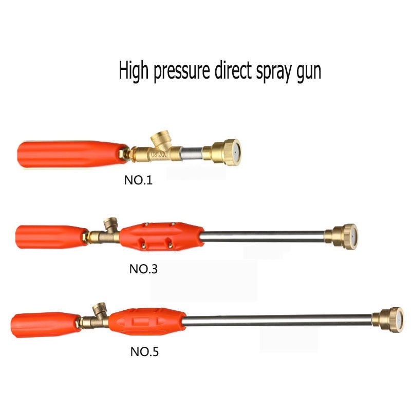 Power Sprayer Stick Nozzle Spray Straight Gun Long Short for Car Wash ...