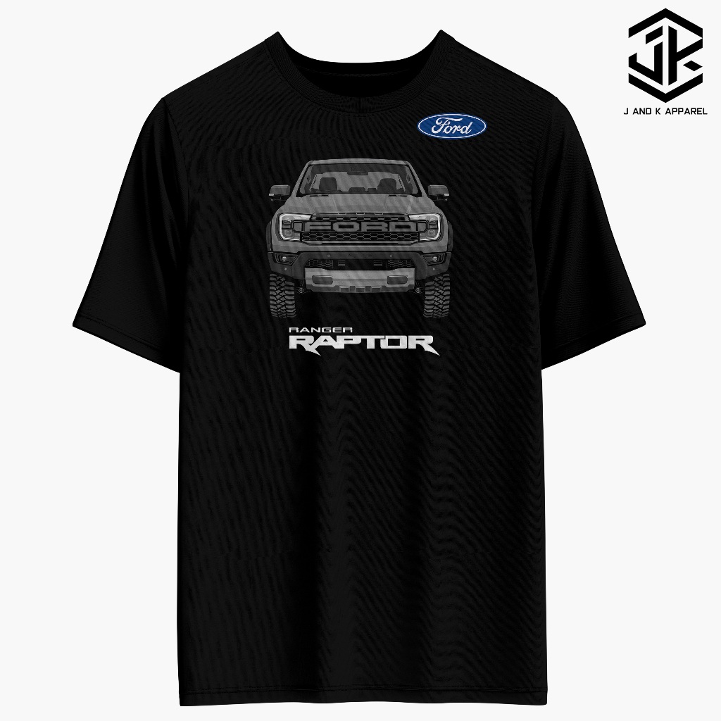 Ford Ranger Raptor Next-Gen Car Shirt- Gray | Shopee Philippines