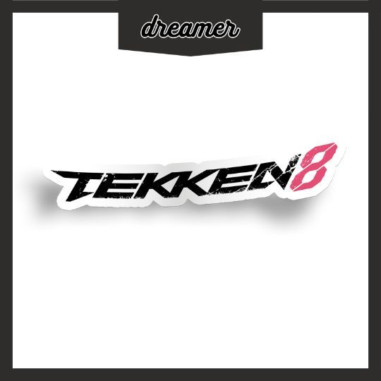 TEKKEN LOGOS BOMB STICKERS | TEKKEN FANBASE LOGOS GAMERS WATERPROOF ...