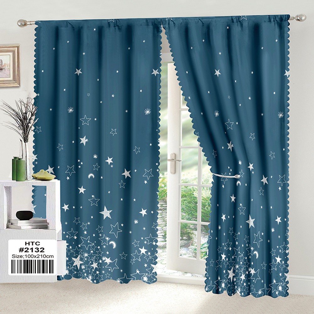 98K New Design 100x210CM Curtain For Window Kurtina Door Curtain Lace ...