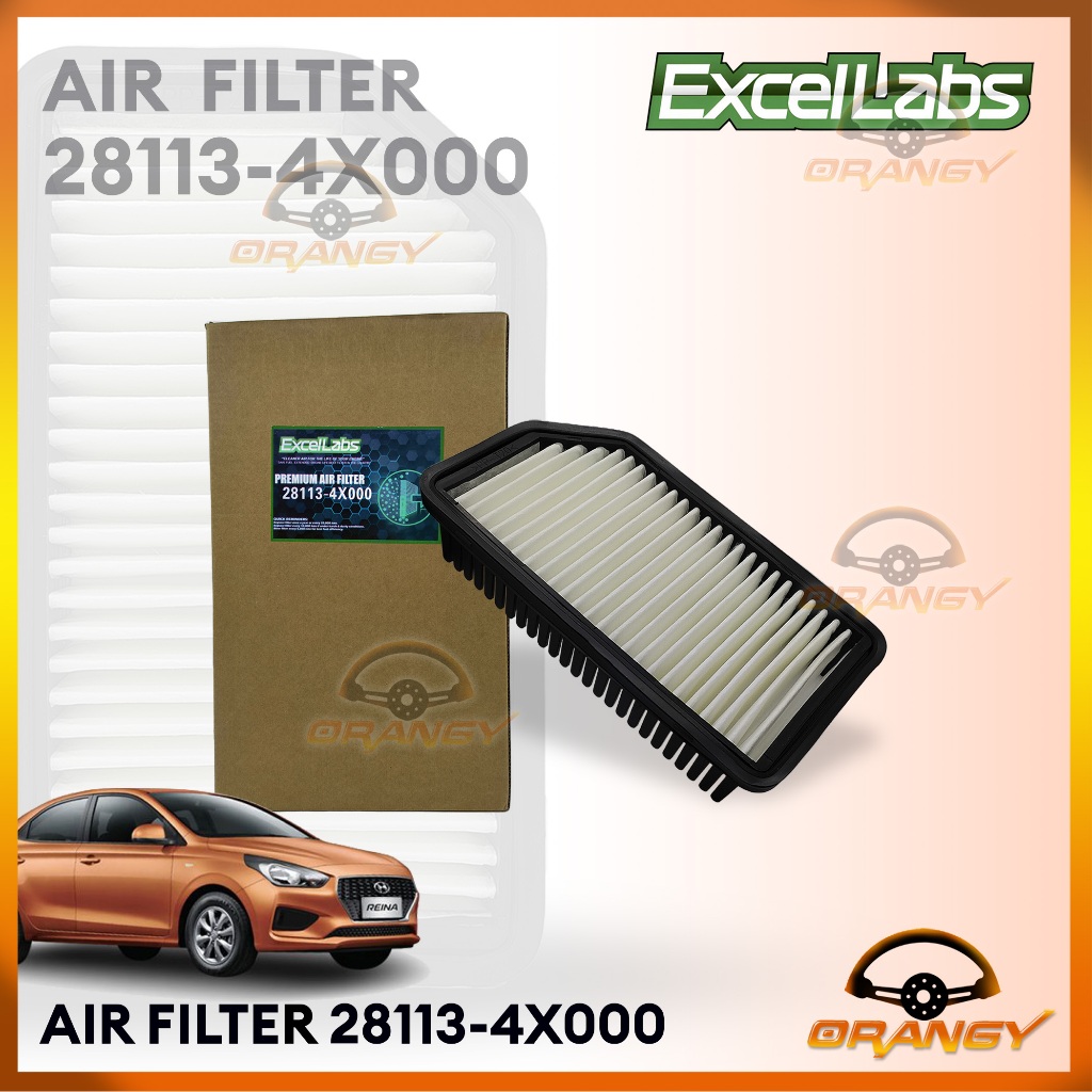 AIR FILTER for Hyundai Reina 2018 to 2021 ( 28113-4X000 ) 4x4b | Shopee ...