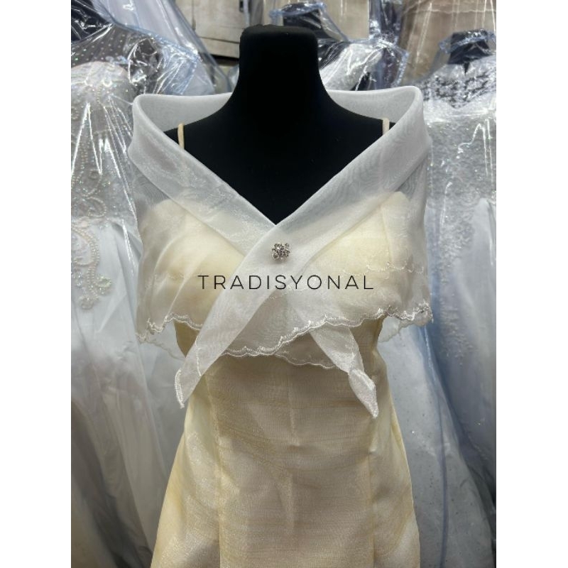 Alampay Filipiniana Embroidery Design (Brooch not included) | Shopee ...