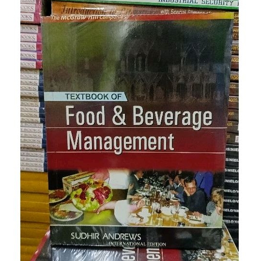 TEXTBOOK OF FOOD & BEVERAGE MANAGEMENT BY ANDREW'S | Shopee Philippines