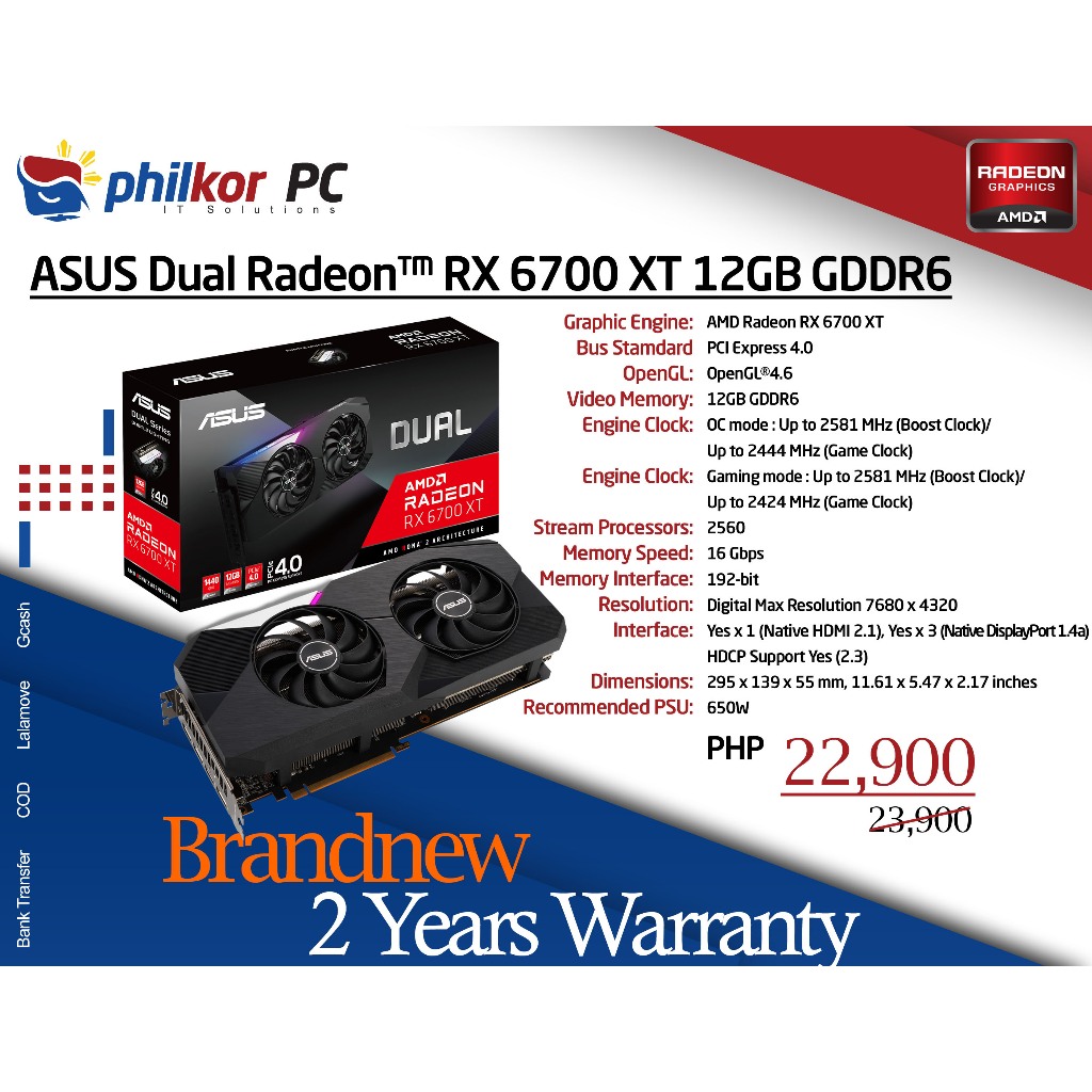 SUPER SALE!!! Brandnew Radeon AMD Graphics Card, RX 6600, RX 7600, RX ...