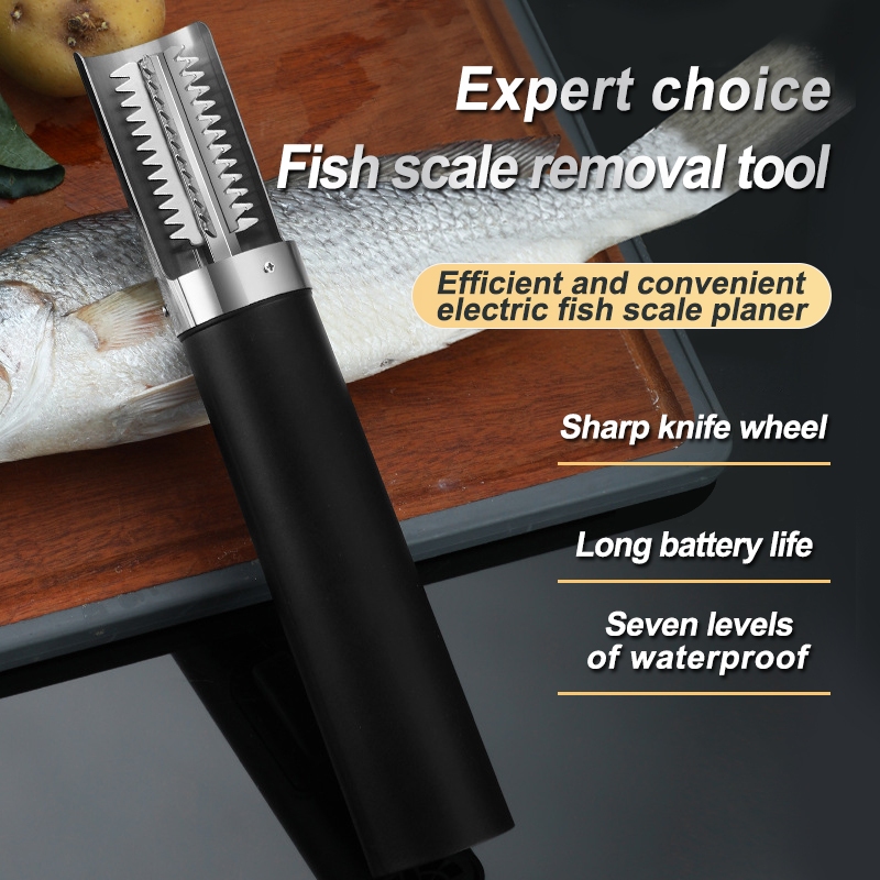 Electric Fish scale remover Stainless Steel Fish Scale Remover Cleaner ...