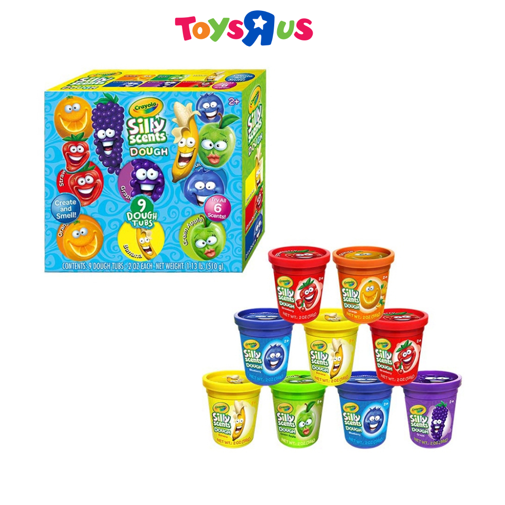 Crayola Silly Scents 2 ounce (9 Tubs) | Shopee Philippines