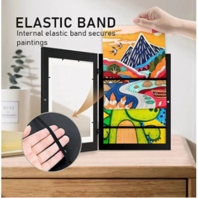 A4 Size Children Artwork Picture Frame Display Storage Frame | Shopee ...