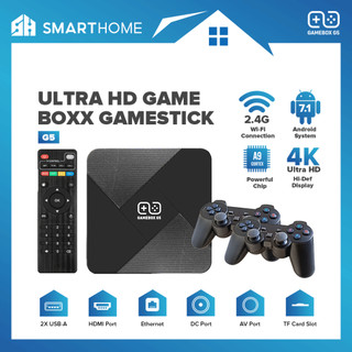 G5 TV Game Box 2+6GB 2.4G WiFi 4K HD Android 11 TV Box & Game Console ...