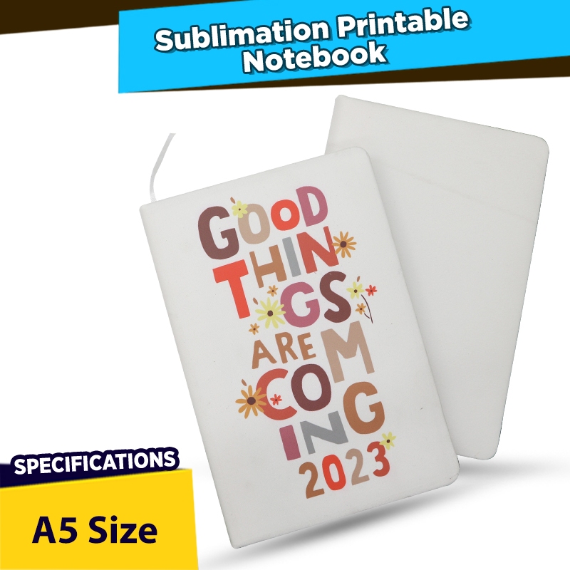 A5 Size Printable Notebook 80sheets Sublimation Printable | Shopee ...