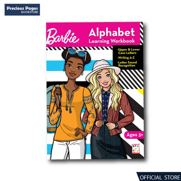 Barbie - Alphabet Learning Workbook Ages 3+ | Shopee Philippines