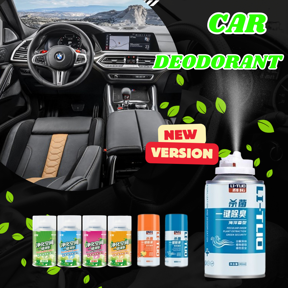 Car Home Air Deodorant Freshener 240ML Air Conditioner Fungicide In Car ...
