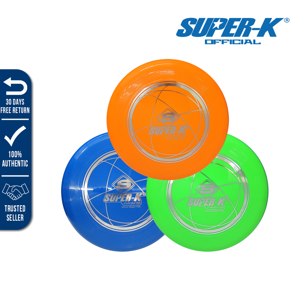 Super-K Frisbee Plastic 175g x 1 pc (ASJC-26108) | Shopee Philippines