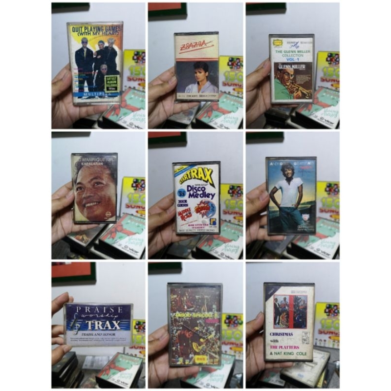 (W5-4) Random Collectibles Cassette Tapes | Shopee Philippines