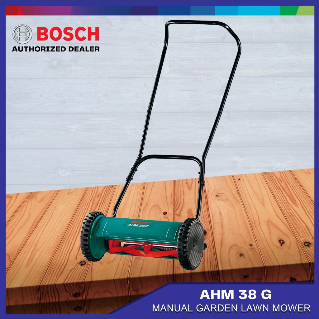Bosch AHM 38 G Manual Garden Lawn Mower H&G - 0600886103 | Shopee ...