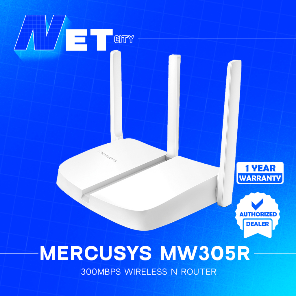 Mercusys MW305R 300Mbps Wireless N Router | Shopee Philippines