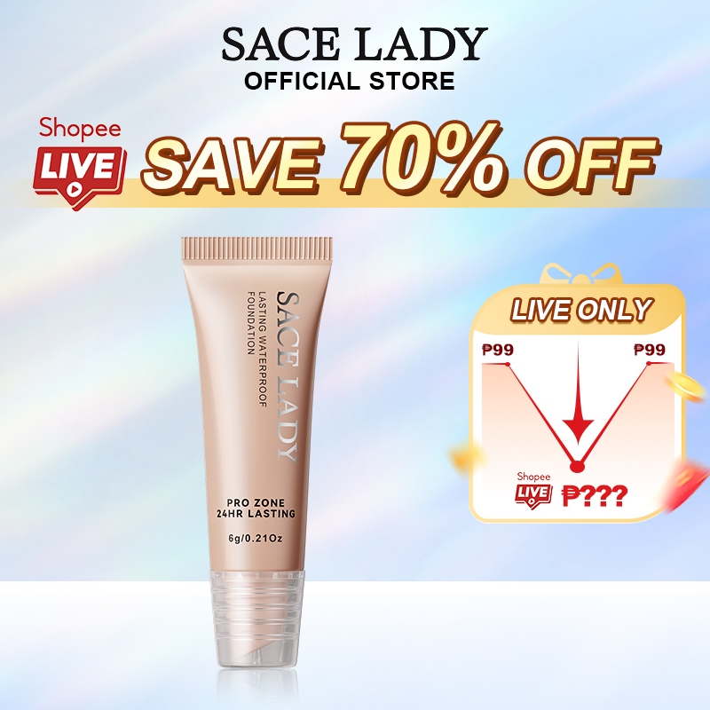 SACE LADY Foundation Long Lasting Full Coverage Flawless Finish Face ...